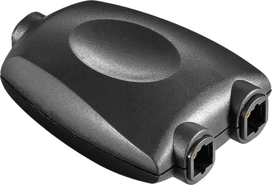 Optische splitter - Toslink female - Zwart - Allteq | bol