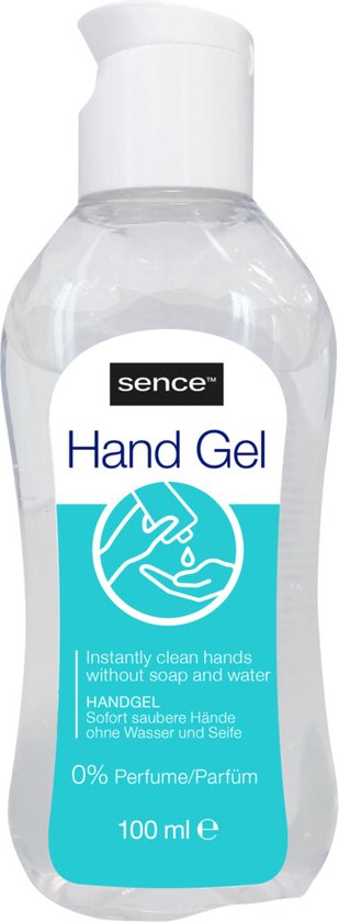 6x Sence Handgel 100ml - 6 flesjes van 100ml - Handen reinigen zonder ...