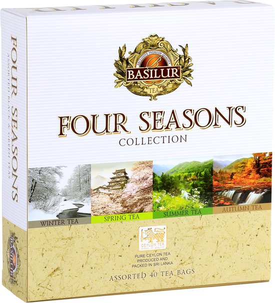 Basilur Box Assorted Four Seasons 40 theezakjes | bol