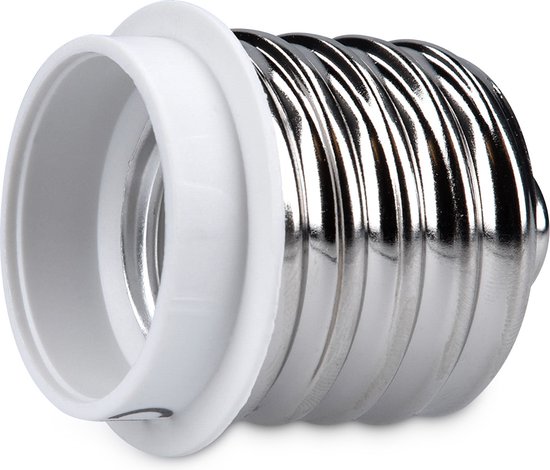 kwmobile verloopfitting E40 naar E27 - 10 stuks fitting omvormers - Verander je E40... | bol.com