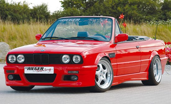 RIEGER - BMW E30 3 SERIES - RIEGER FRONT BUMPER PERFORMANCE | bol