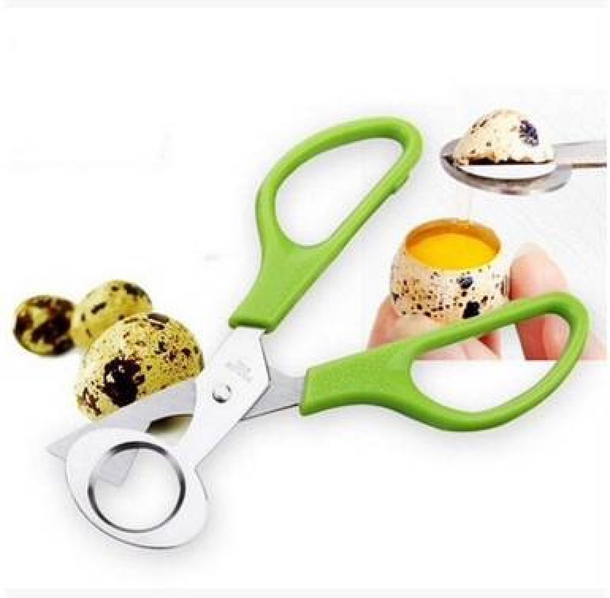 Eierprikker,Eiersnijder, Eierschaar,Ei Dop Breker | bol