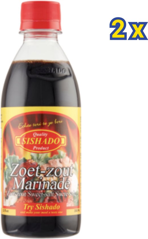 Sishado Zoet-Zout Marinade 350ml | bol