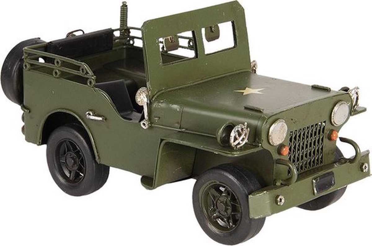 Decoratie Miniatuur Auto 17*9*9 cm Groen Ijzer, kunstleder Miniatuur ...