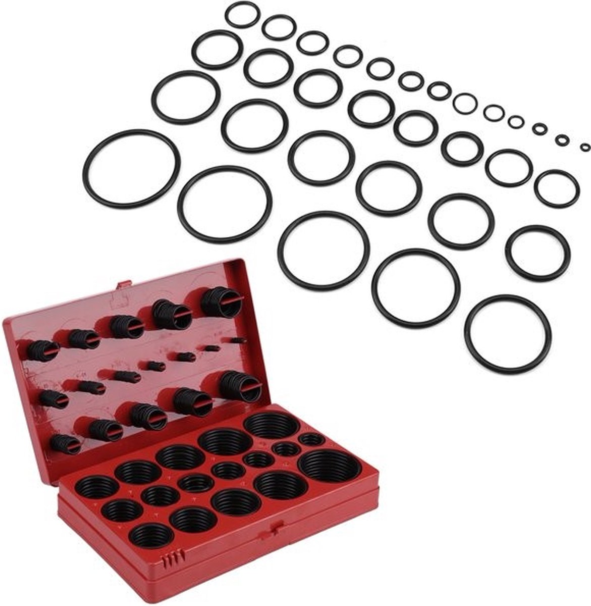 O-Ring Set 419 Stuks - Rubberen O-Ringen - Ringetjes Rubber ...
