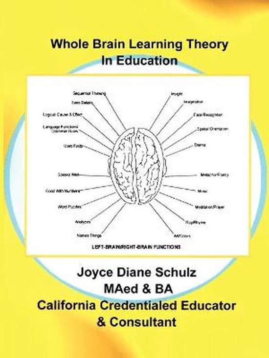 Whole Brain Learning Theory in Education | 9781456760717 | Joyce Diane ...