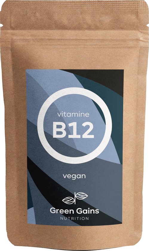 Vitamine B12 - Green Gains Nutrition - 90 Tabletten - Vegan en ...