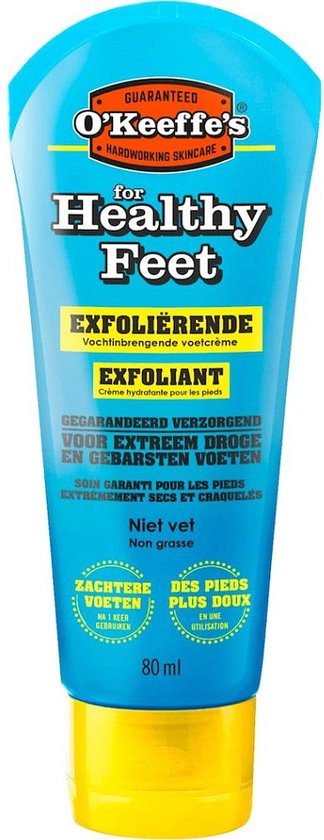 O'Keeffe's - Healthy Feet Exfoliating - Tube 80ml | bol.com