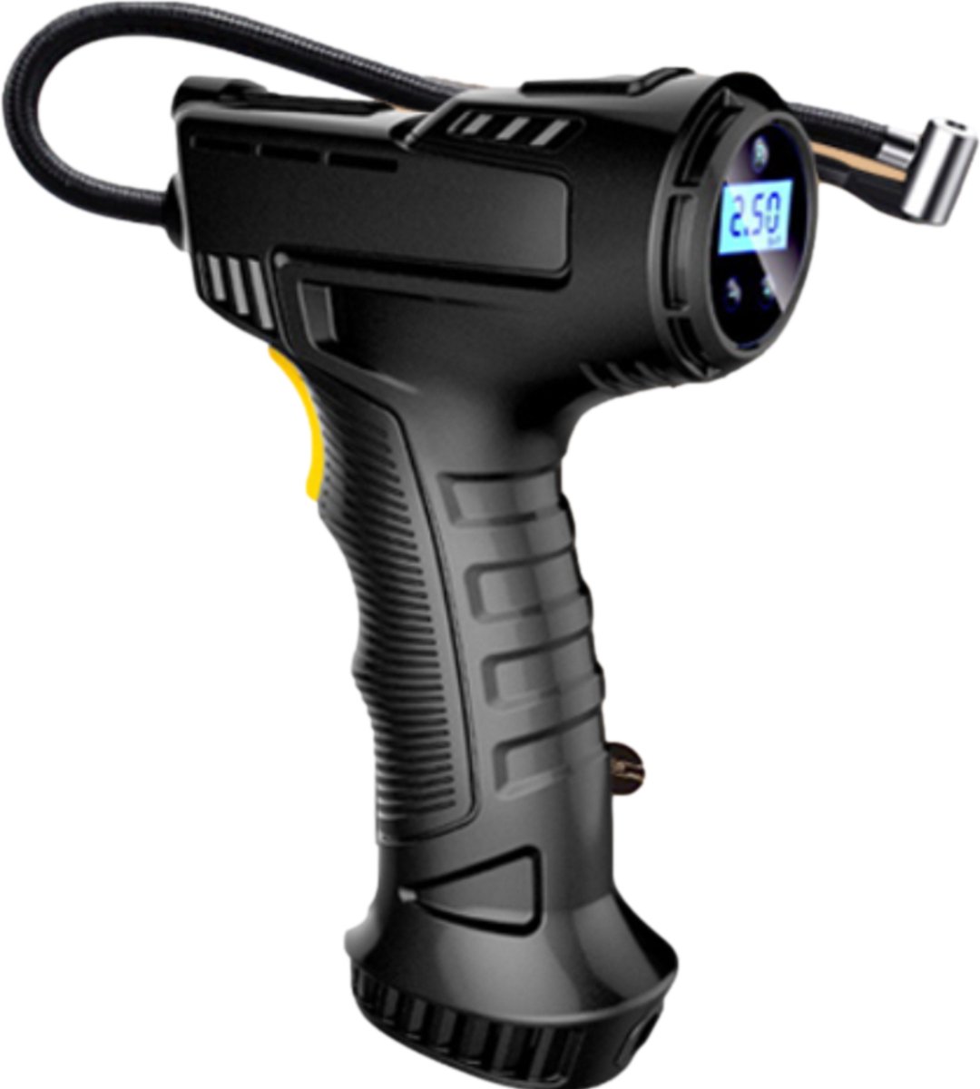 Draagbare Luchtcompressor - elektrische Fietspomp - oplaadbaar - met ...