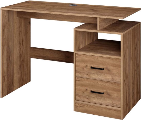 Luxiqo® Bureau - Laptop Bureau - Computer Bureau - Bureau Hout - Bureau ...