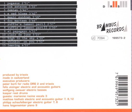 Triaxis - Same (CD), Triaxis | CD (album) | Muziek | bol