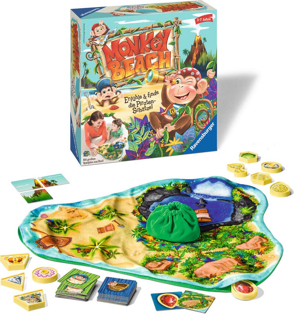 Ravensburger Monkey Beach Board game Educatief | bol.com