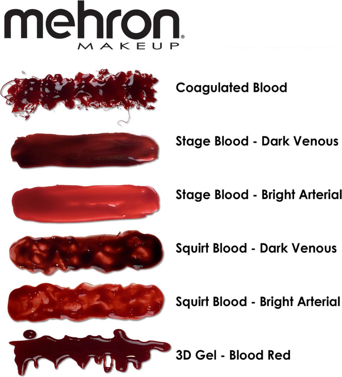 Mehron Spuit Bloed Dark Venous/Donker Aderlijk - 60 ml | bol.com