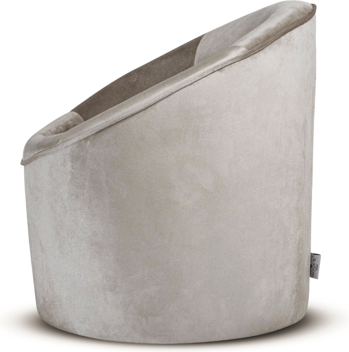 Kinderfauteuil Lowen Junior Noofie Design - Champagne/grijs (Kids stoel ...