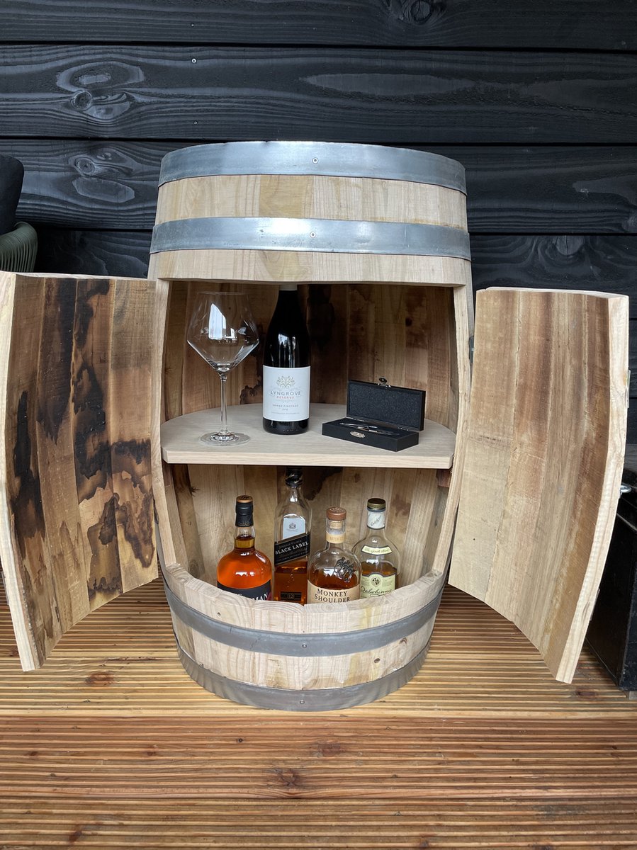 Wijnkast - Wijnrek - Drankkast - Wijnmeubel - Wijnvat 110 liter ...