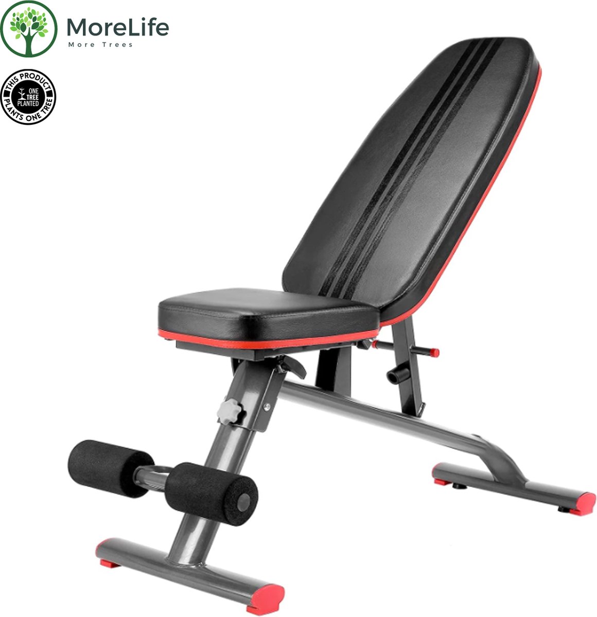 MoreLife – Fitness Bank – Multifunctionele Gewicht Bank – Verstelbare ...
