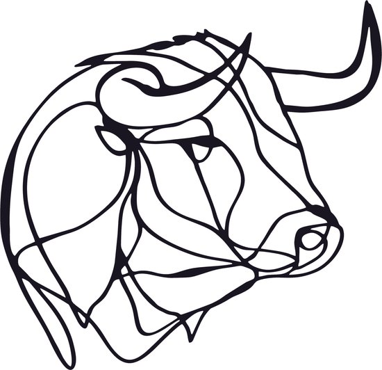 Buffel -- Wall Art by Cutting Edge Design --- Muurdecoratie Living ...