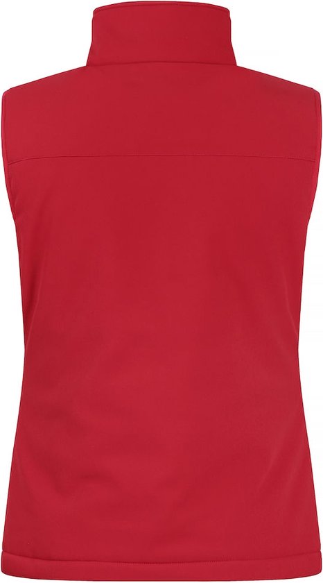 Clique Padded Softshell Vest Women 020959 - Rood - XXL | bol