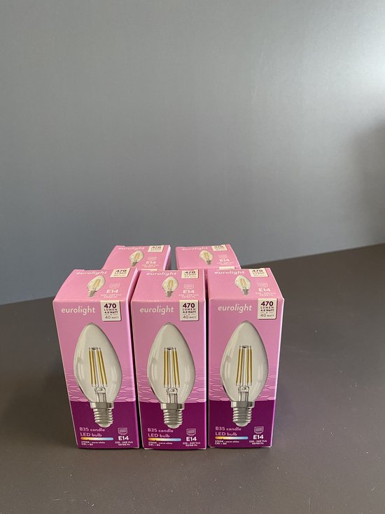 LED lamp 4W 5 stuks Eurolight | bol.com