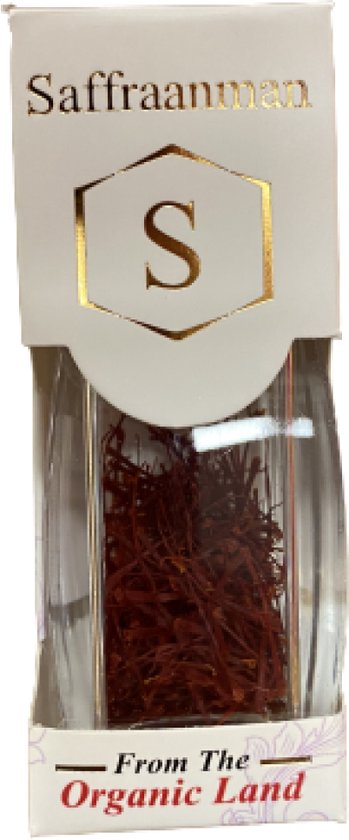 Saffraanman | 1 Gram pure Saffraan | In luxe verpakking | bol.com