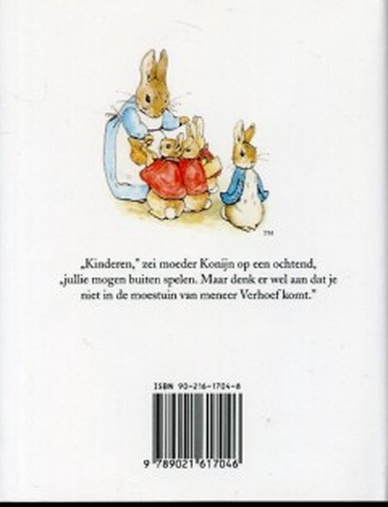 Het Verhaal Van Pieter Konijn, Beatrix Potter | 9789021617046 | Boeken | bol