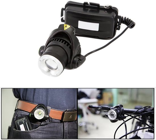 ED Hoofdlamp - USB Oplaadbaar - LED - Zaklamp - Hoofdlampje ...