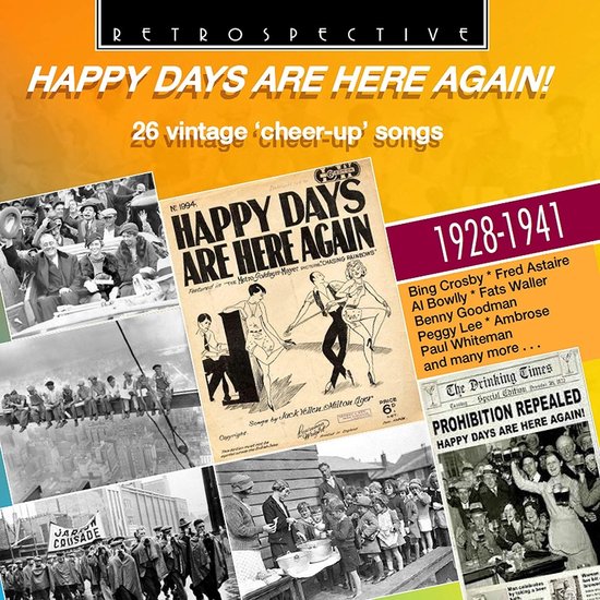 Various Artists - Happy Days Are Here Again! (CD), various artists ...