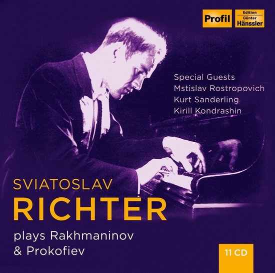 Sviatoslav Richter - Sviatoslav Richter Plays Rakhmaninov & Prokofiev (11 CD),... | bol
