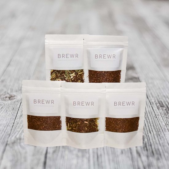 Brewr Tea - Organische rooibos thee - Cadeaupakket | bol.com