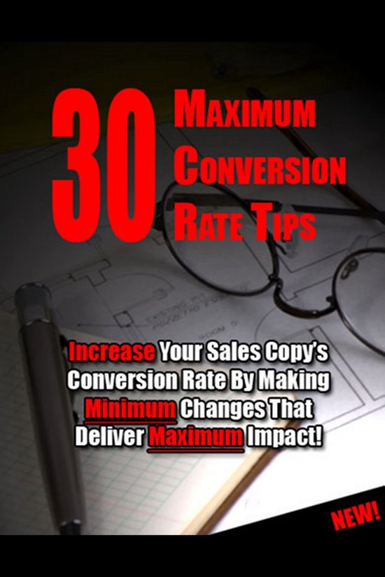 30 Maximum Conversion Rate Tips | 9781329966154 | New Thrive Learning ...