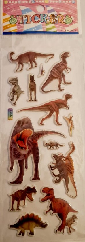Dino Stickers - Dinosaurus - Dinos - Dino's | bol.com