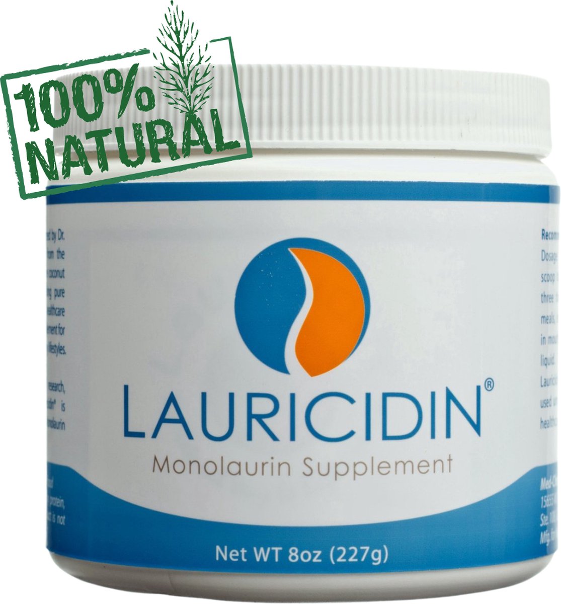 Lauricidin - Monolaurin Supplement - 227gram - | bol.com