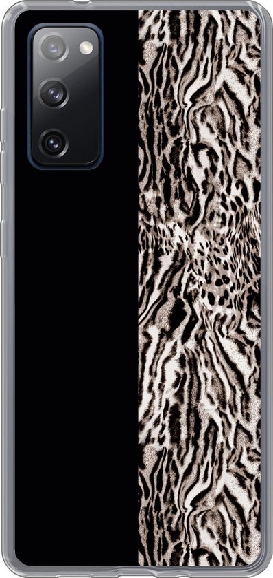 Telefoonhoesje Geschikt voor Samsung Galaxy S20 FE hoesje - Dierenprint - Design -... | bol