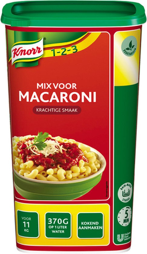 Knorr | Mix voor Macaroni | 940 gram | bol