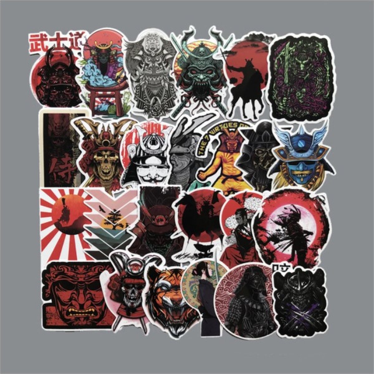 Samourai stickers - laptop stickers - Tablet stickers - Samurai ...