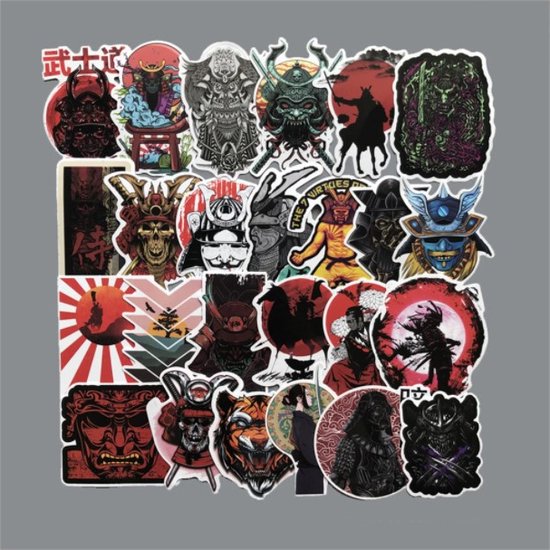 Samourai stickers - laptop stickers - Tablet stickers - Samurai ...