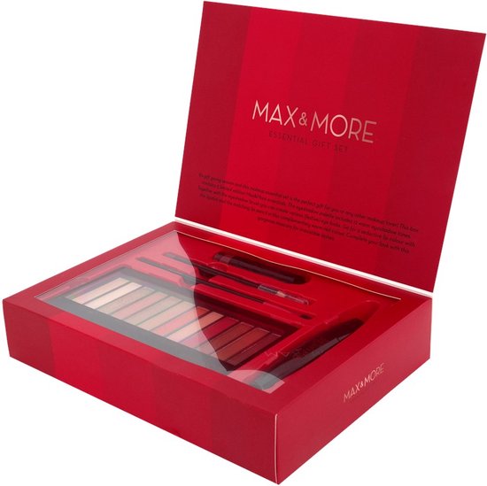 Max & More Make-up Box - Make Up Set Bevat onder meer lippenstift ...