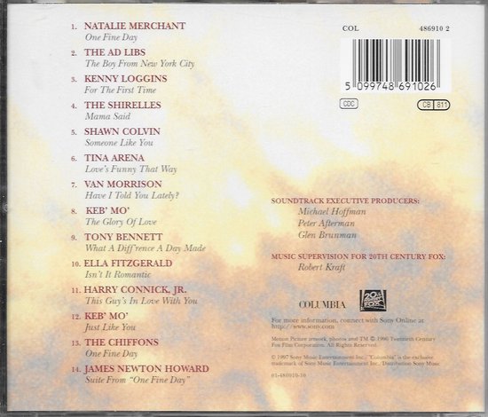 One Fine Day, Original Soundtrack | Muziek | bol