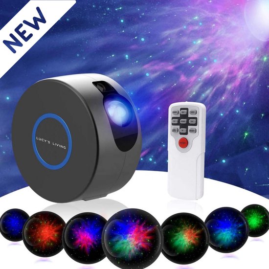 Lucy's Living ® Sterren Projector - Galaxy Lamp - Sterrenhemel ...