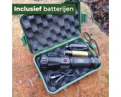 Militaire LED zaklamp | Cadeau voor outdoor liefhebbers