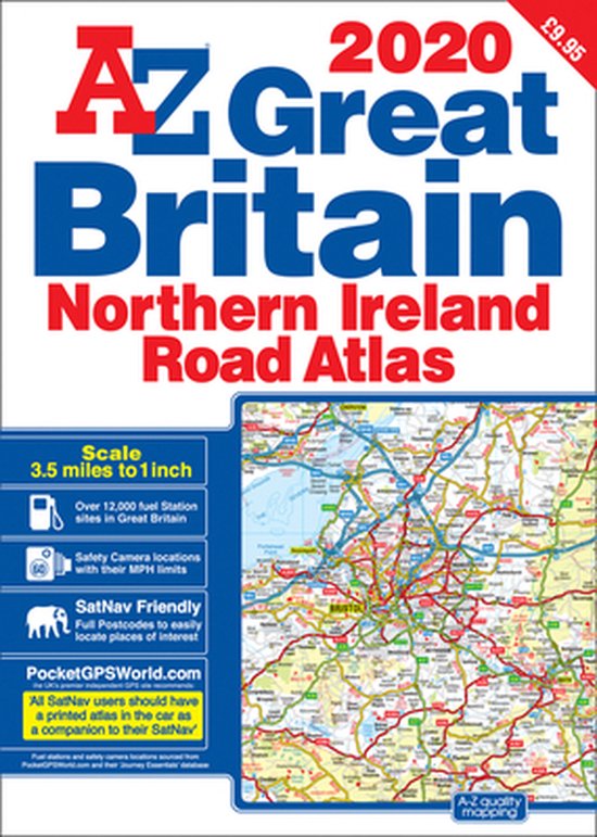 Great Britain Road Atlas 2020 (A3 Paperback) | 9781782572718 | Boeken ...