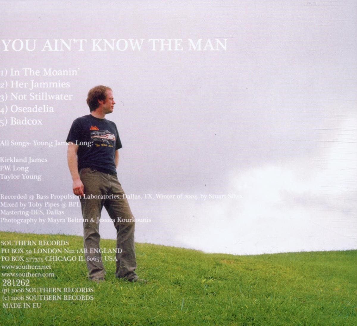 Young James Long - You Ain't Know The Man (CD), Ingo Appelt | CD (album ...
