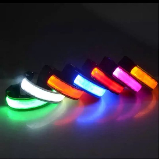 Hardloop verlichting - Hardloopband - Wandel Armband - Reflecterende ...