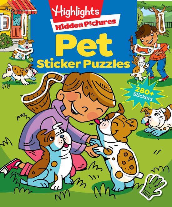 Highlights Sticker Hidden Pictures Pet Puzzles | 9781629798424 | Boeken ...