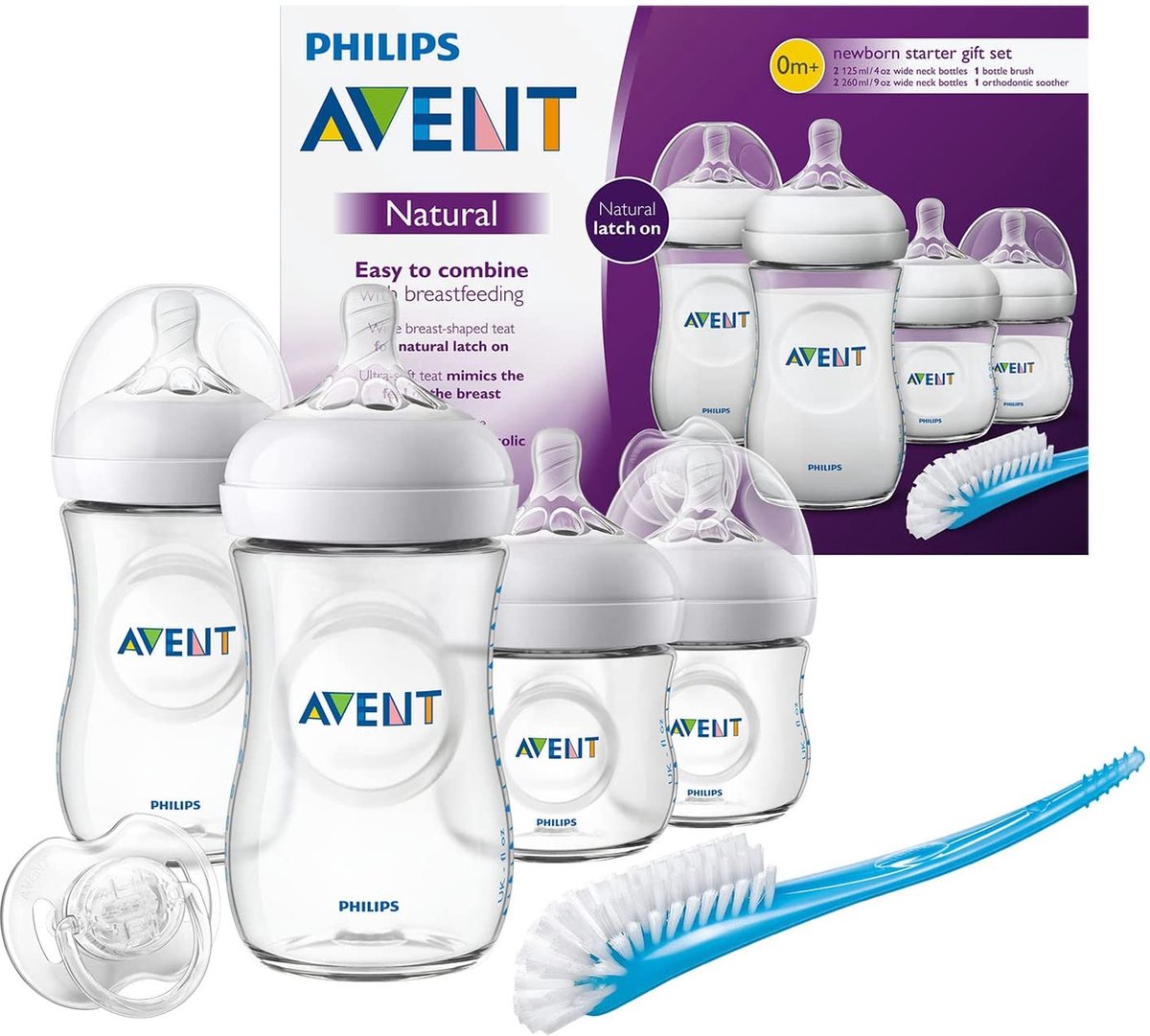 AVENT Natural 2.0 Newborn Starter Set | bol.com