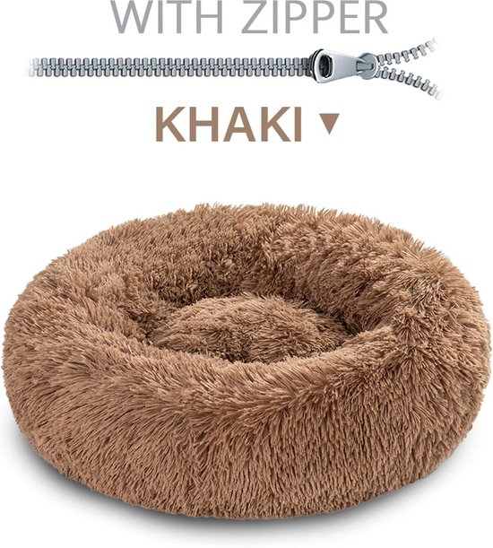 Buzty® Deko Donut Honden- en Kattenmand - Superzacht en Luxe - Wasbaar ...