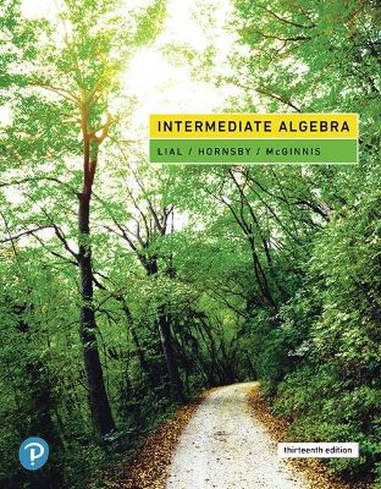 Intermediate Algebra | 9780134895987 | Margaret L. Lial | Boeken | bol.com