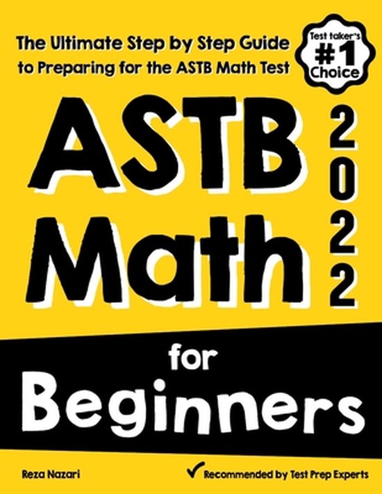 ASTB Math for Beginners, Reza Nazari | 9781646129393 | Boeken | bol