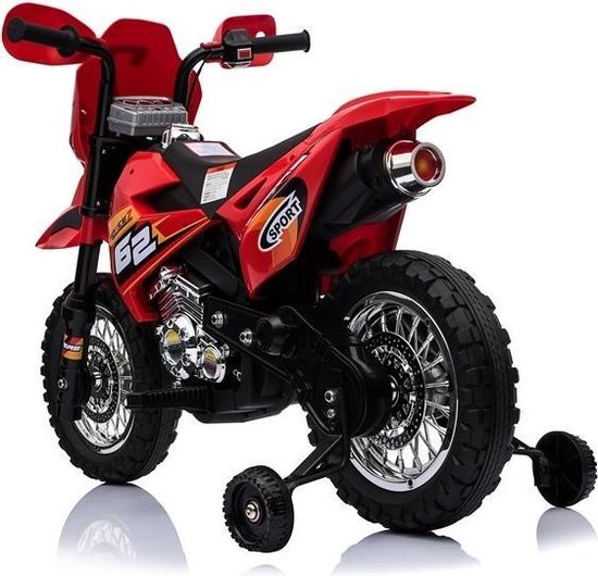 Crossmotor rood 6V, elektrische kinder motor | bol.com