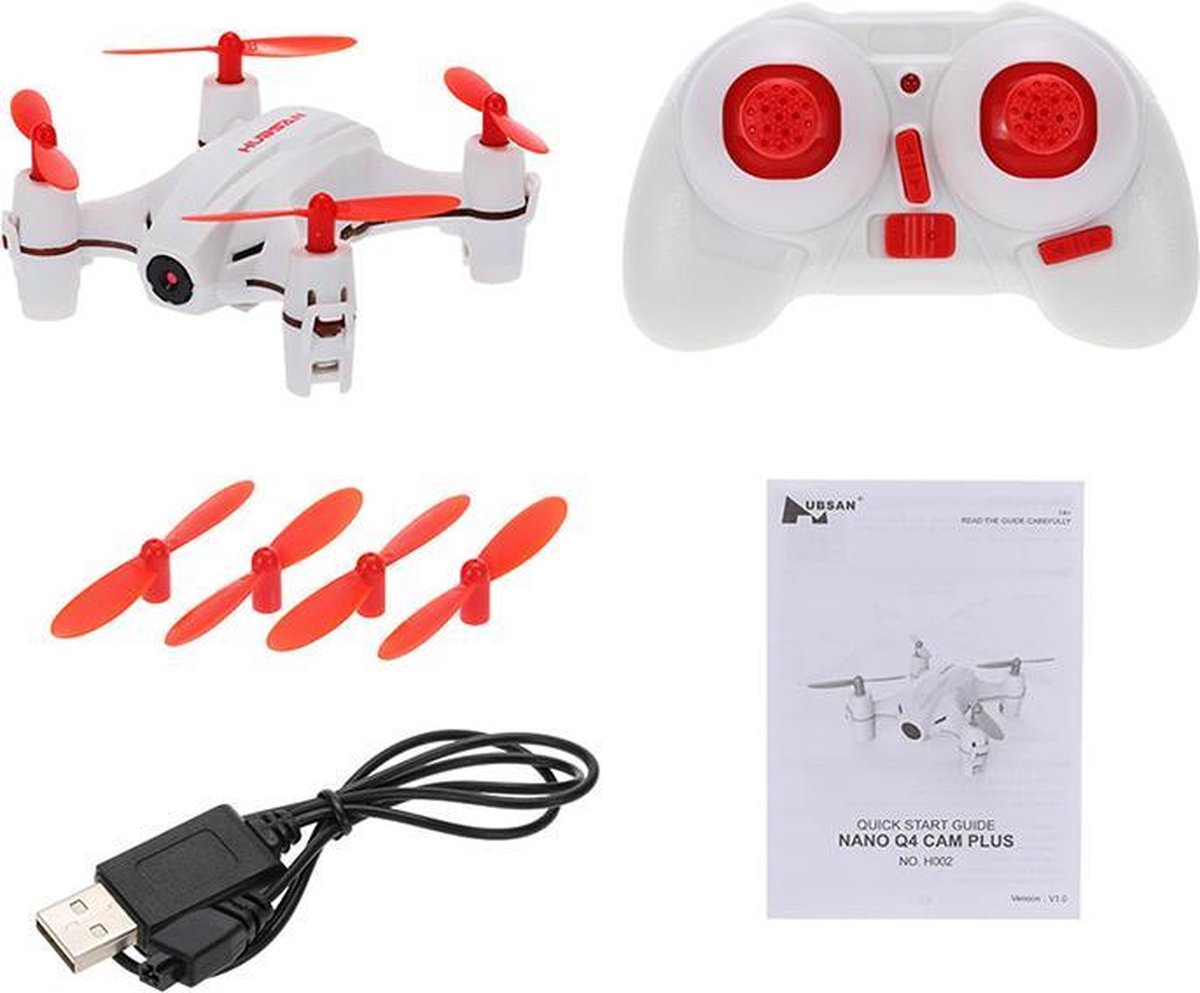Hubsan Q4 Nano Quadcopter met HD camera RTF H002 | bol.com